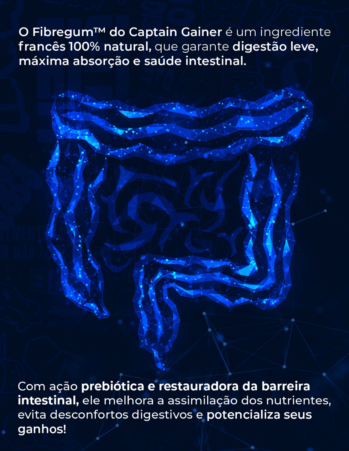 CAPTAIN GAINER 3KG | Under Labz – Loja Oficial